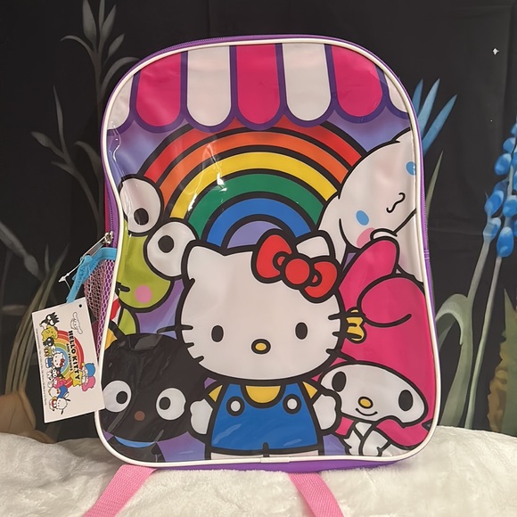 Hello Kitty | Accessories | Hello Kitty Backpack 5 Inches Iconic Hello ...